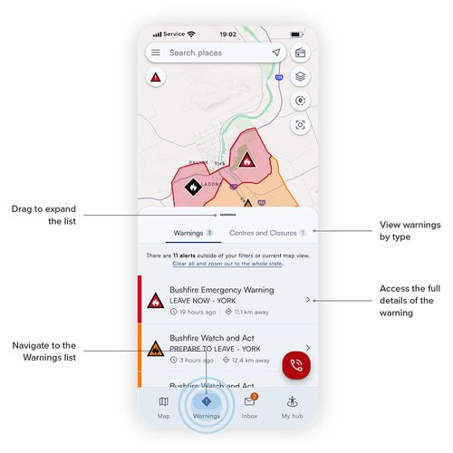 How to use the Emergency WA app - Emergency WA Warnings & Incidents