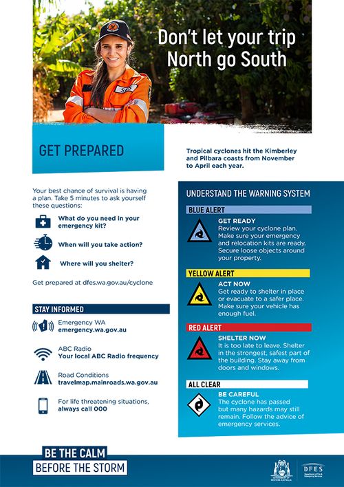 Cyclone Safety Campaign Resources | DFES